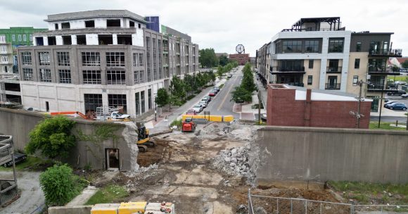 Work Begins on Clarksville’s New Main Street Floodwall – Town of ...