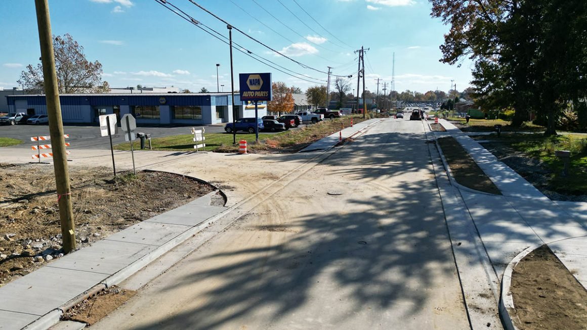 Blackiston Mill Road Project Phase 2 Nearing Completion – Town of ...